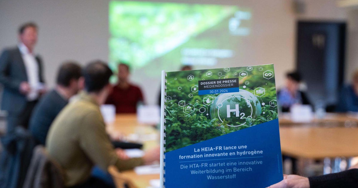 La HEIA-FR lance une formation innovante en hydrogène - HEIA-FR