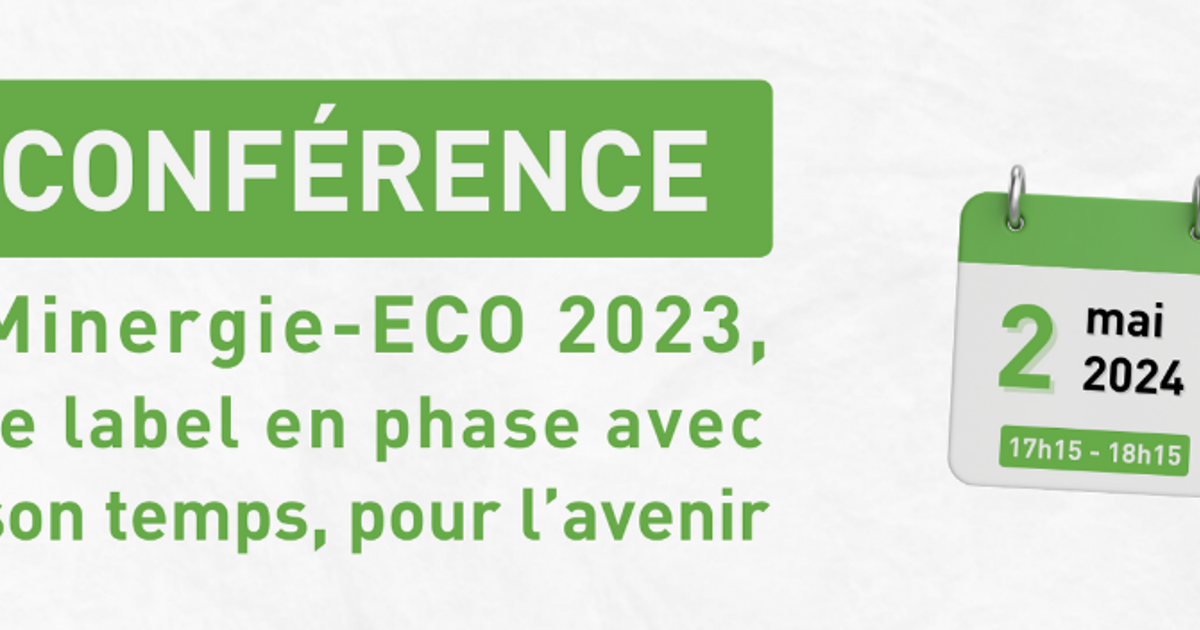 Minergie-ECO 2023 : le label en phase avec son temps, pour l’avenir ...