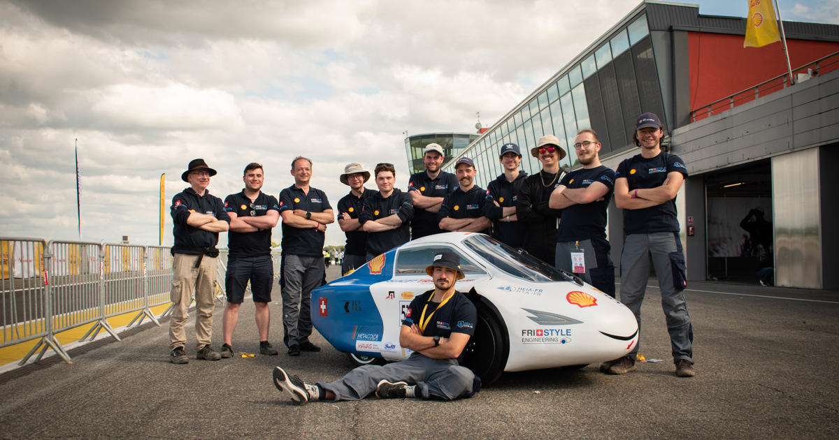 Fri-style Engineering se distingue au concours Shell Eco-Marathon - HEIA-FR